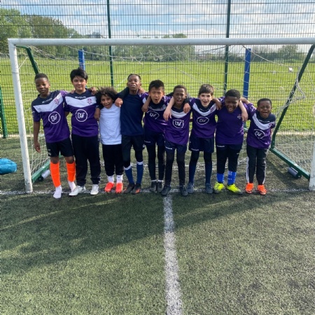 Conway Primary School - WINNING FOOTBALL TEAM